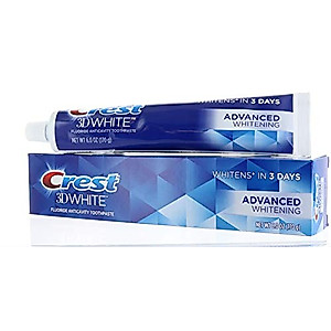 Crest 3D White Advanced Whitening Fluoride Toothpaste
