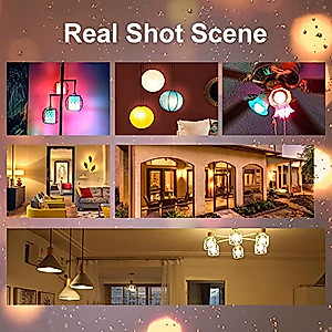 TODAAIR Smart Light Bulbs 1 Pack, Bluetooth & WiFi RGB+White Color Changing Dimmable 60W Equivalent E26 LED Light Bulbs A19, Alexa Devices for Home Works with Alexa and Google Home (No Hub Required)