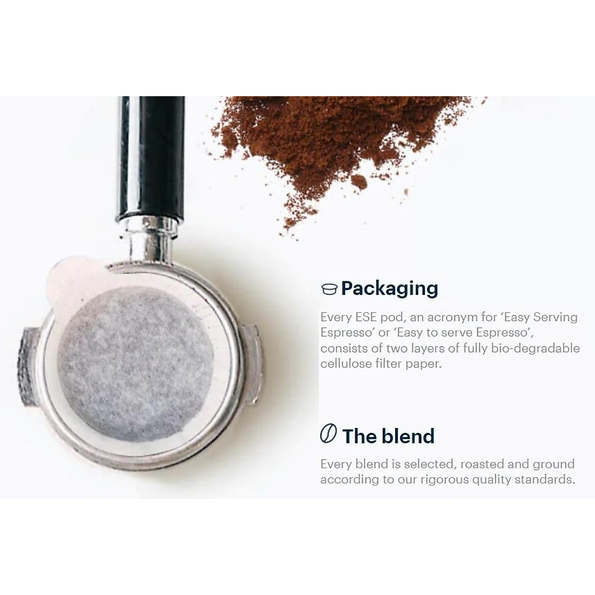 Lavazza Dek Decaffeinated Espresso Pods (case of 108)