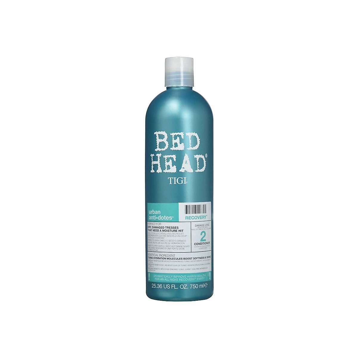 TIGI Bed Head Urban Antidotes Recovery Conditioner Damage Level 2, 750ml/25.36 Ounce