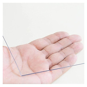 Clear PVC Desk Chair Mat 1.5mm Clear Vinyl Plastic Runner Rugs Protector, Office Chair Mat for Hardwood Floor, Non-slip Entrance Door Mats,80/100/120/140/160cm Wide,Plastic Vinyl Floor Runner Protecto