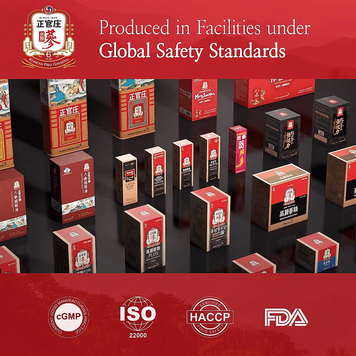 CheongKwanJang [Korean Red Ginseng Vital Tonic Gift Set Energy Shot Panax Ginseng Giftset for Immune System Booster and Wellness Recovery, Natural Herbs, Vitamins and Minerals - 10 Bottles