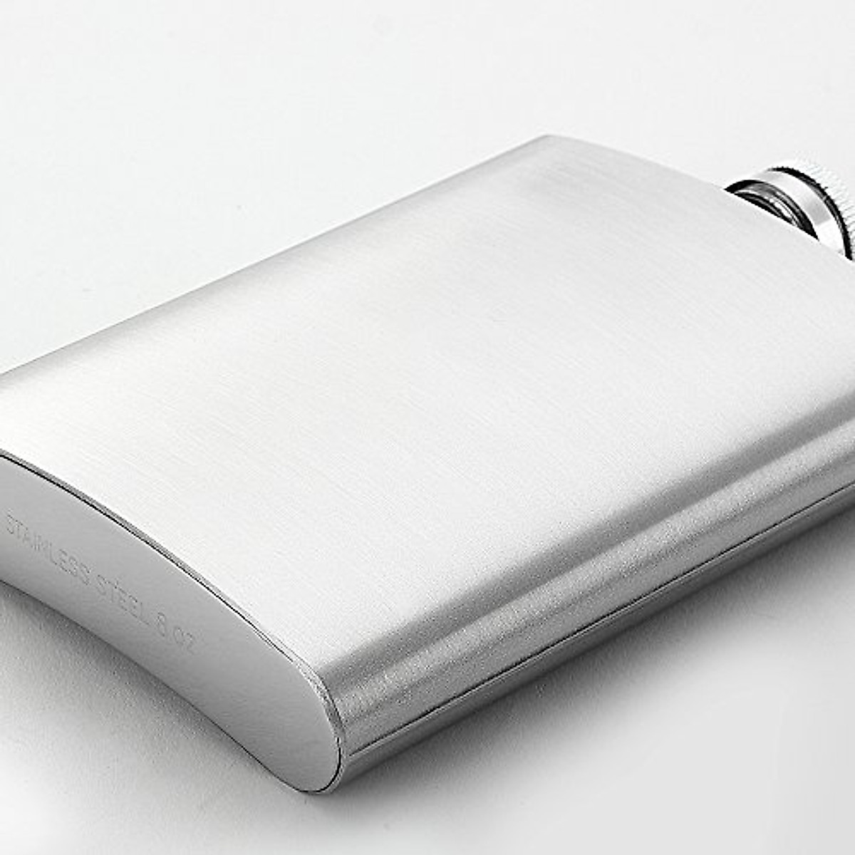 6 Pcs 8 oz Hip Stainless Flask by YWQ, Easy Pour Funnel is Included, Great Gift