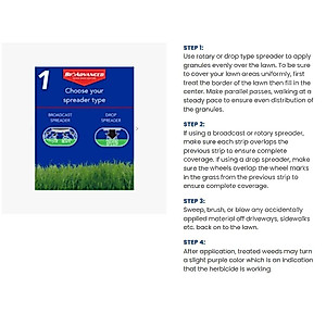 BioAdvanced 5 In 1 Weed and Feed, Granules, 24 lb