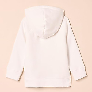 Amazon Essentials Boys' Fleece Pullover Hoodie Sweatshirts, White, X-Large