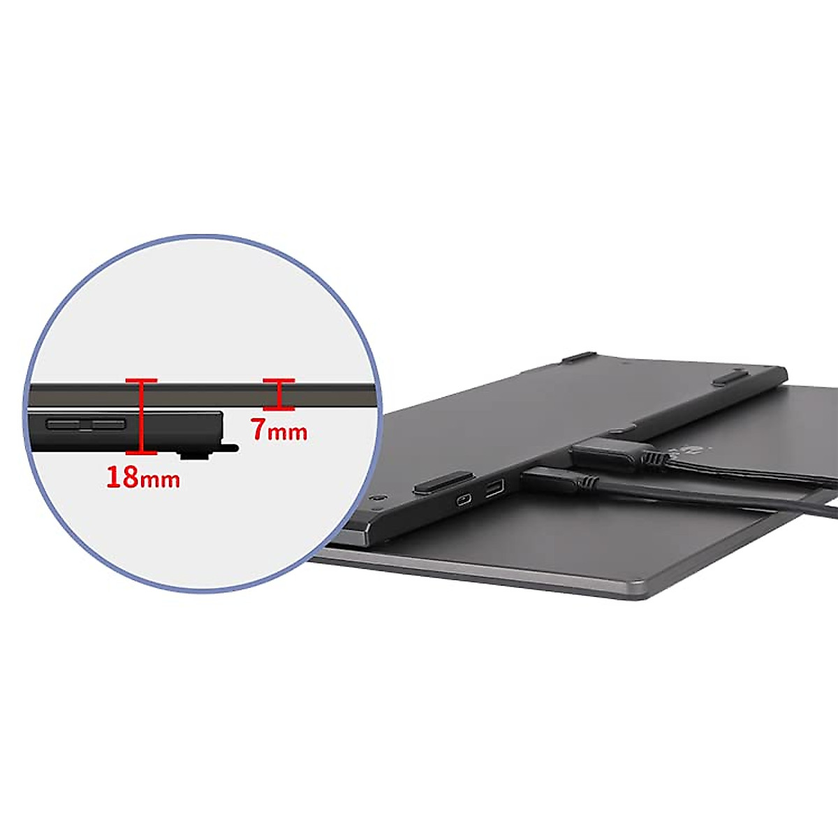 GeChic M505I 15.6" 1080P Portable Touchscreen Monitor Rear Port,Speakers,USB-C Docking for Laptop Power Delivery,HDMI Industrial Second Monitor,Vesa Mount,Gaming Xbox/PS5/Switch,45W PD FastCharging