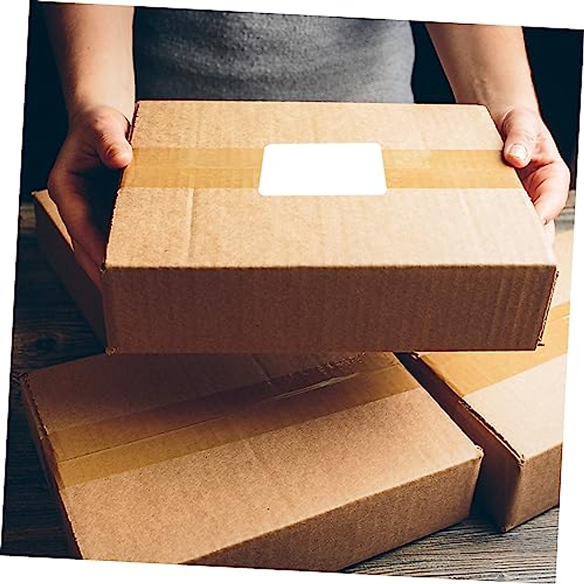 GATHINESS Roll Barcode Paper Present Labels Writable Christmas Gift Label Shipping Address Labels Thermal Postage Thermal Sticker White Stickers Printer Thermal Paper