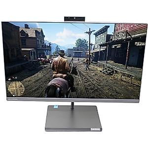 Lenovo V30a All-in-One 24" FHD Desktop Computer, Intel i3-1115G4, 16GB RAM, 1TB NVMe SSD, DVDRW, USB 3.1, WiFi, BT, Webcam, Windows 11 Pro, Black AIO