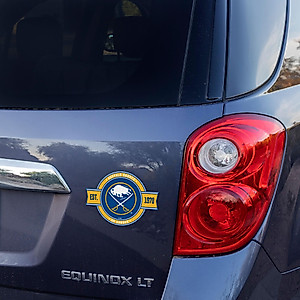Rico Industries NHL Hockey Buffalo Sabres Standard Badge Magnet - for Car, Fridge