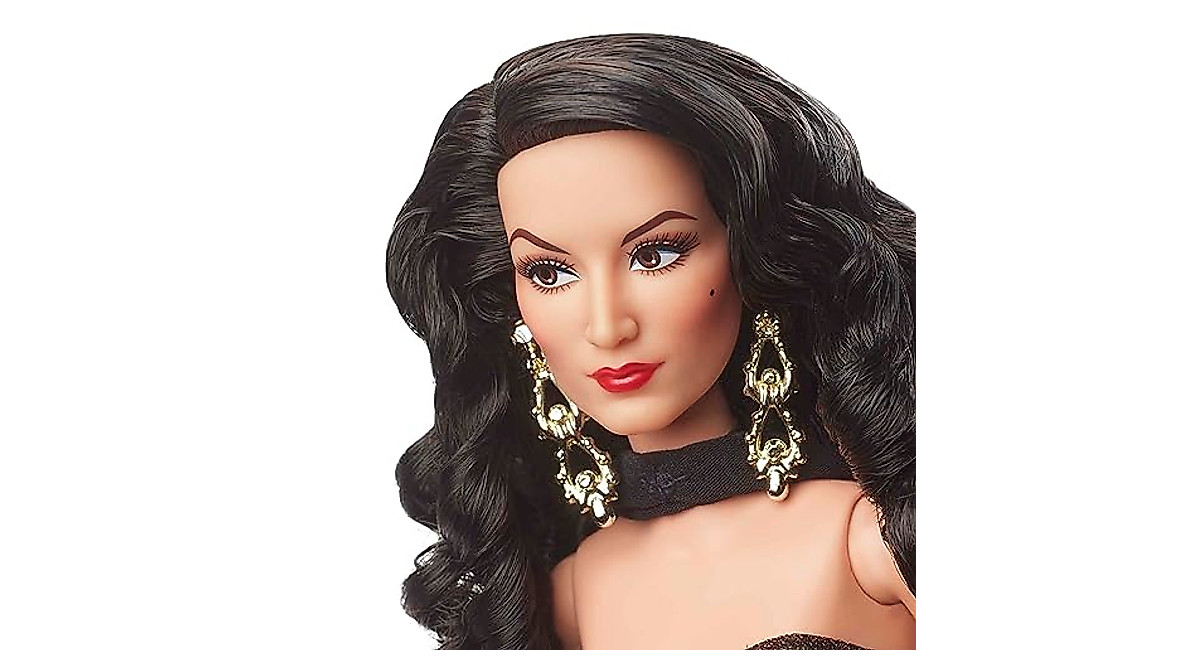 Collector Barbie: María Félix Tribute Doll in Gold Gown