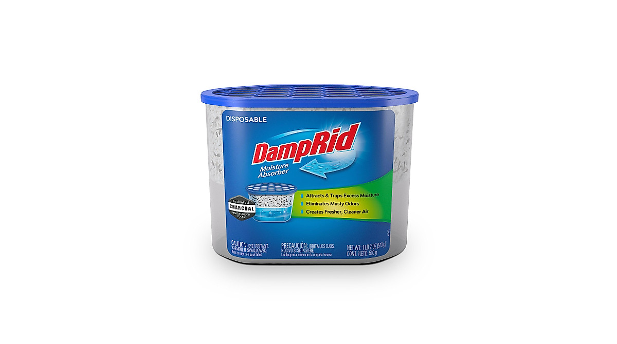 DampRid Moisture Absorber for Boats & RVs - 18 oz Odor & Humidity Control