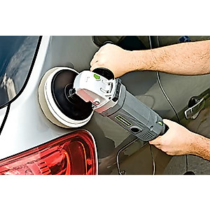 Genesis GAFPP7 Universal 7" Quick-Change Waffle-Pattern Foam Polishing Pad with Reusable Hook and Loop Backing