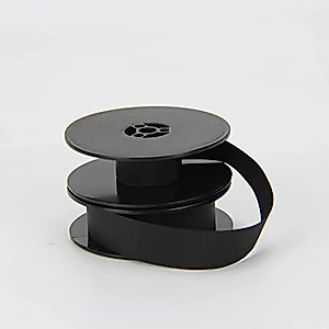 Typewriter World Ribbon,Twin Roller Pack Typewriter Ribbon - Compatible with All Models - Typewriter Ribbon (Black)