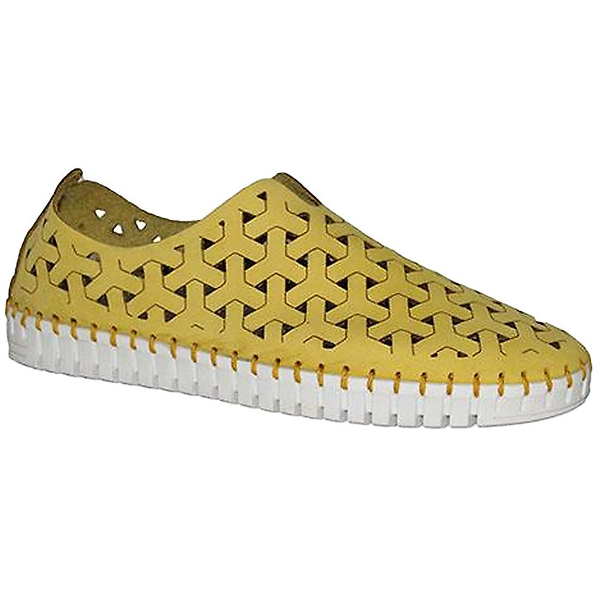 Eric Michael inez Women's Sandal (YELLOW, EU 36/ US 5-5.5)