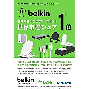 Belkin 45W Dual USB-C Wall Charger, Fast Charging Power Delivery 3.0 with GaN Technology for iPhone 14, 13, Pro, Pro Max, Mini, iPad Pro 12.9, MacBook, Galaxy S23, S23+, Ultra, Tablet, More - White