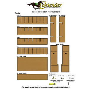 Contender 8 Section Coat Locker with Bench & Cubby Storage, Wooden Backpack Cubby Storage Organizer with Hooks for Daycare, Classroom and Home [Greenguard Gold Certified]