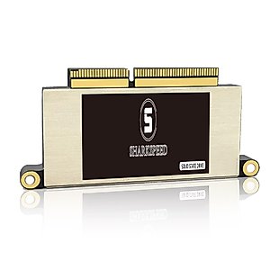 S SHARKSPEED SSD 512GB for Upgrade Apple MacBook Pro A1708 Retina 13" 2016-2017(EMC 2978, 3164) No Touchbar Models, Internal Solid State Drive PCIe NVMe Gen3.0x4