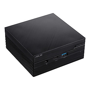 ASUS MiniPC System PN41 Fanless with Intel 11th gen Dual Core Celeron N4500, DDR4 4GB, M.2 PCIE 128GB SSD, WiFi AC, Bluetooth, Windows 10 Pro