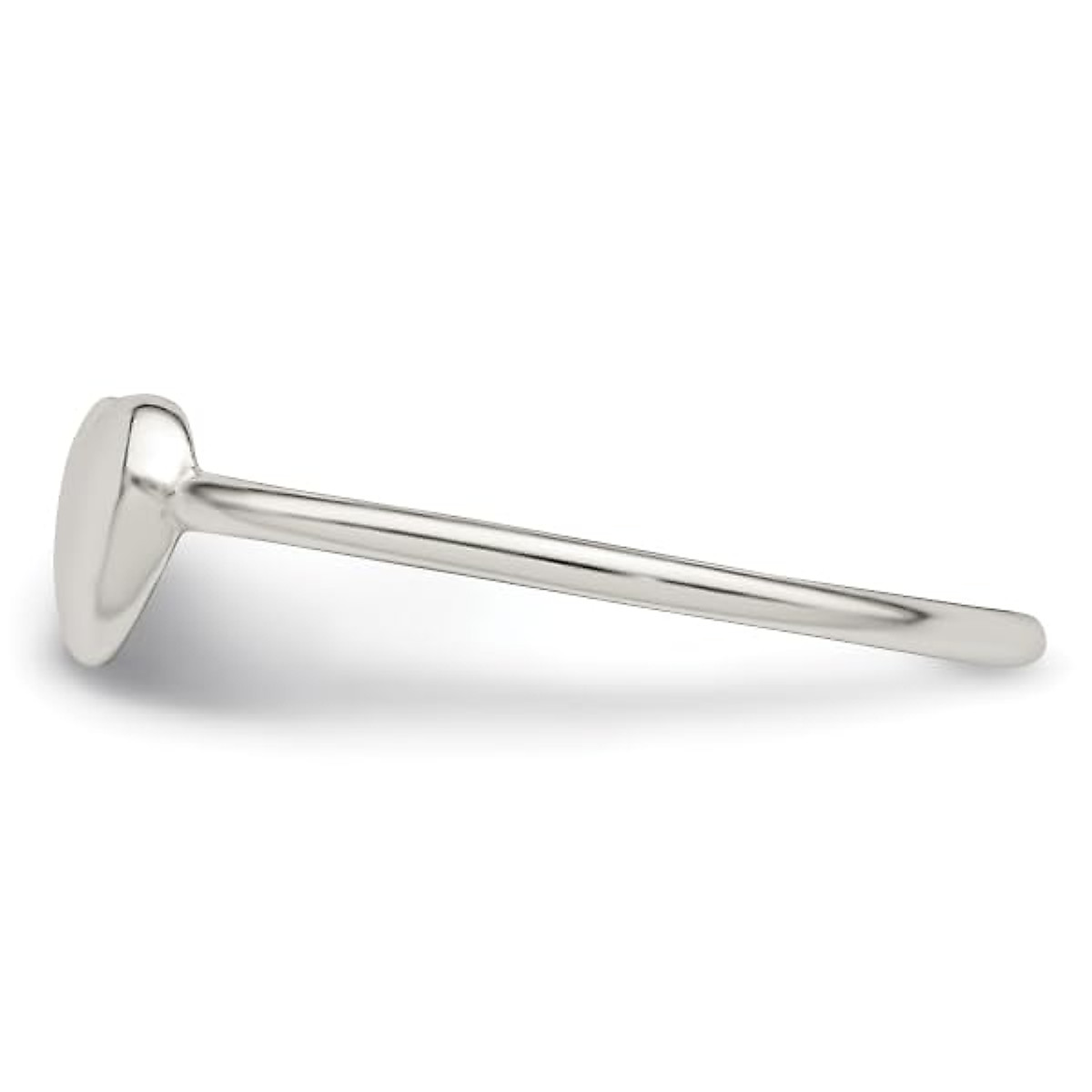 IceCarats 925 Sterling Silver Heart Love Ring Size 6