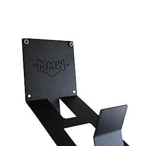 Mesa Metal Works Motorcycle Helmet Holder - Helmet Wall Mount - Helmet Rack - Helmet Display - Helmet Storage Rack - Made in USA