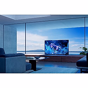 Sony XR55A80K Bravia XR A80K 55 inch 4K HDR OLED Smart TV 2022 Model (Renewed)