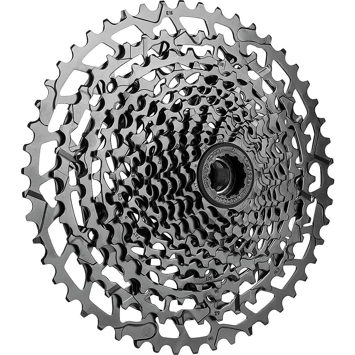 SRAM NX Eagle PG-1230 Cassette - 12 Speed, 11-50t, Black
