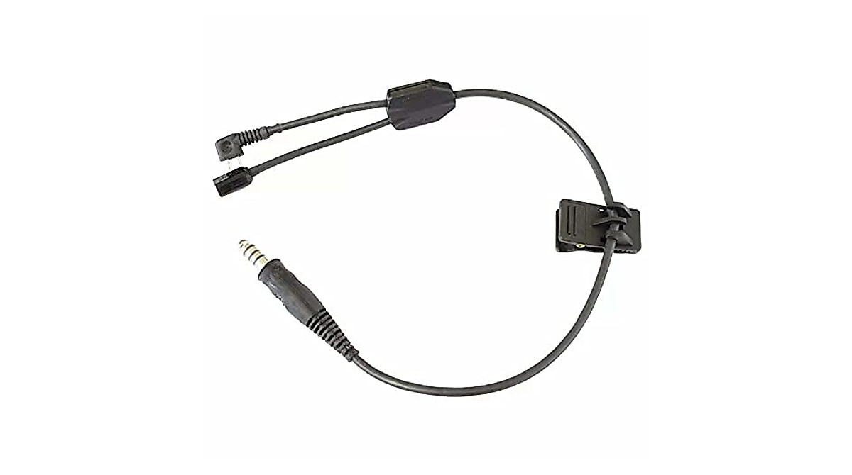 Armorwerx Y-Cable Boom Harness for Peltor ComTac Headsets