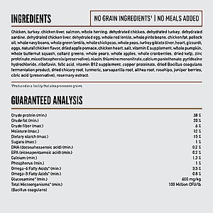 ORIJEN Puppy Dry Dog Food, Grain Free Dry Dog Food for Puppies, Fresh or Raw Ingredients, 4.5lb