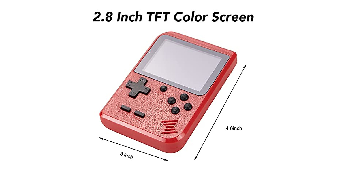 Retro Mini Game Machine with 400 Classic FC Games | Portable & TV Support