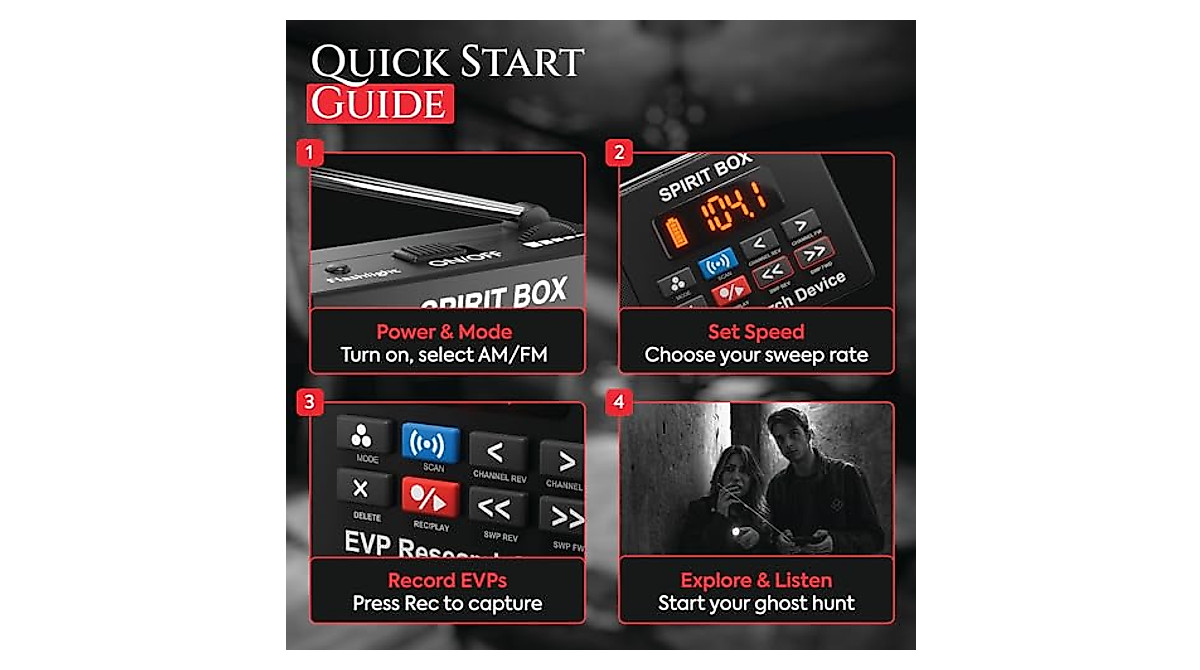 PARANORMIC Ghost Box: Handheld EVP Kit for Spirits