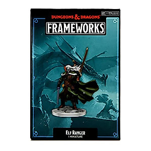 D&D Frameworks: Elf Ranger Male - Unpainted and Unassembled