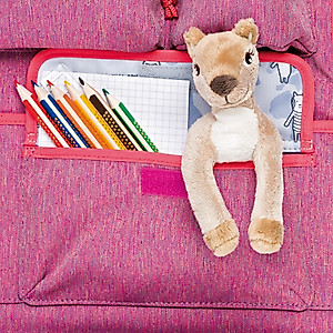 Lassig Kids Car Organizer Wrap-to-Go About Friends Melange, Pink