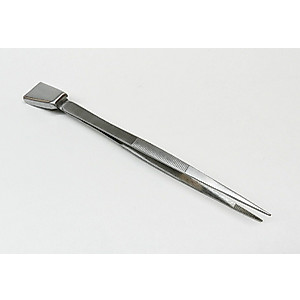 Diamond Tweezer with Scoop For Stones Bead Work Gemologist Tweezers Shovel End By JTS