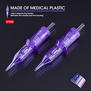 Mast Pro Smp Professional Cartridges Tattoo Needles 3 Round Liner 0.2MM Needles for Permanent Makeup Hair Scalp 0603RL