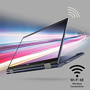 acer Chromebook Spin 714 CP714-1WN-53M9 Laptop Intel Evo Intel Core i5-1235U 14" 1920x1200 IPS Touch Display 8GB LPDDR4X 256GB SSD Wi-Fi 6E FHD MIPI Webcam Backlit Keyboard Chrome OS