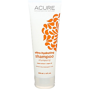 Acure Organics Natural Shampoo - Ultra Hydrating with Argan, 8 ounces