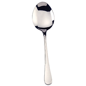 RSVP International Endurance Flatware Collection Stainless Steel, Dishwasher Safe, Serving Spoon