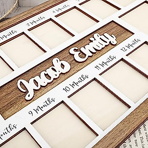 Personalized School Years Picture Frame k-12 School Days Graduation Photo College Frame Kindergarten to Graduation Natural Wood Graduation Picture Frame Display Collage Wall Decor