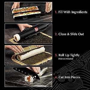 Sushi Bazooka Sushi Maker– The Trusted Chef - It's the Magic Wand. Our Bazooka Sushi Maker comes with step by step instructions, video and recipes to get you started. A great gift too