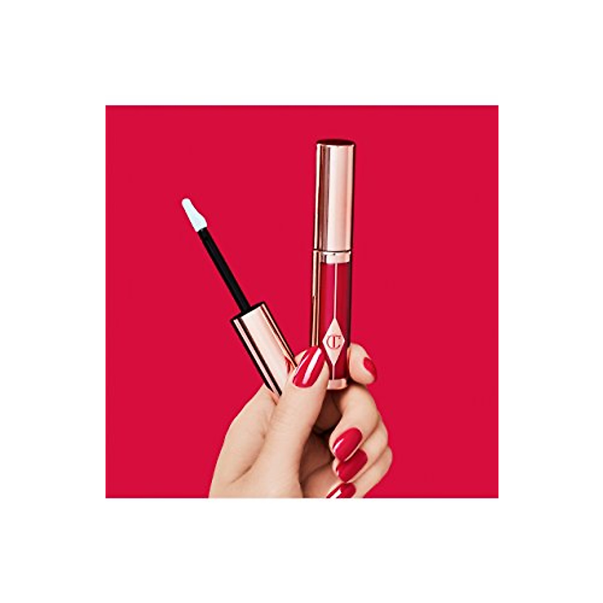 Charlotte Tilbury Hollywood Lips Liquid Lipstick - Screen Siren/Ruby Red