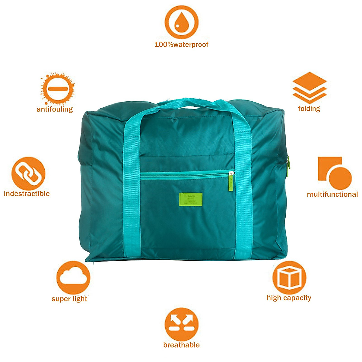 Hoperay Lightweight Foldable Waterproof Backpack - Bag is Packable & Collapsible