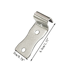 bjsdkff Sofa Savers Zig Zag Spring Repair Bracket Kit, Sofa Zig Zag Spring Repair Brackets for Furniture Chair Couch Sofa Upholstery Spring Replacement Repair 6 Pieces