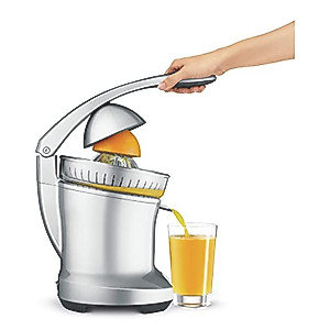Breville BCP600SIL Citrus Press Motorized Juicer, Silver