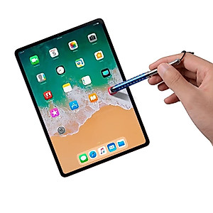IC ICLOVER 10PCS Bling Retractable Stylus Pens for iPhone 14/13/12/11/PRO/Max/X/XS MAX, iPad, iPod, Samsung, Android Phone, Kindle, Tablet PC, Compatible with All Device with Capacitive Touch Screen