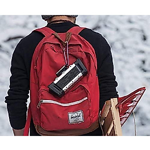 FUGOO Tough 2.0 | Durable & Portable Indoor/Outdoor Bluetooth Speaker | 360 Degree Sound | IPX67-Rated Waterproof, Snow Proof, Mudproof, Sand Proof | 10-Hour Playtime | Wireless Stereo Pairing