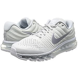 Nike Men's Air Max 2017 Cool Grey / Anthracite-Dark 849559 008, White, 10.5