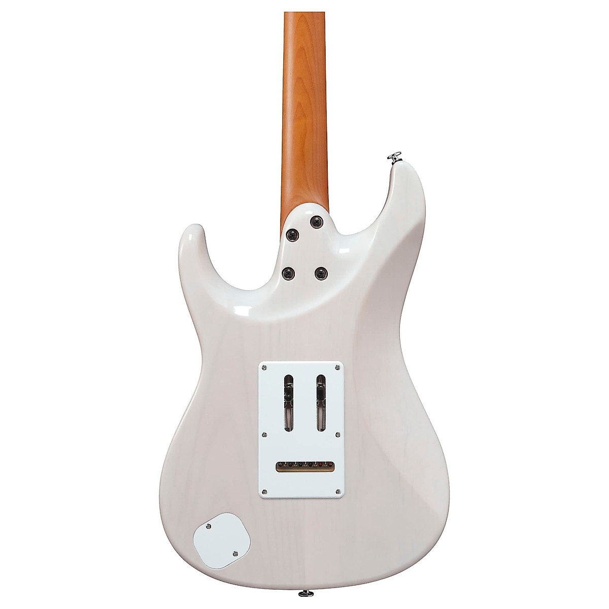 Ibanez AZ2204N Prestige 6-String Electric Guitar (Antique White Blonde, Right-Handed) with Case