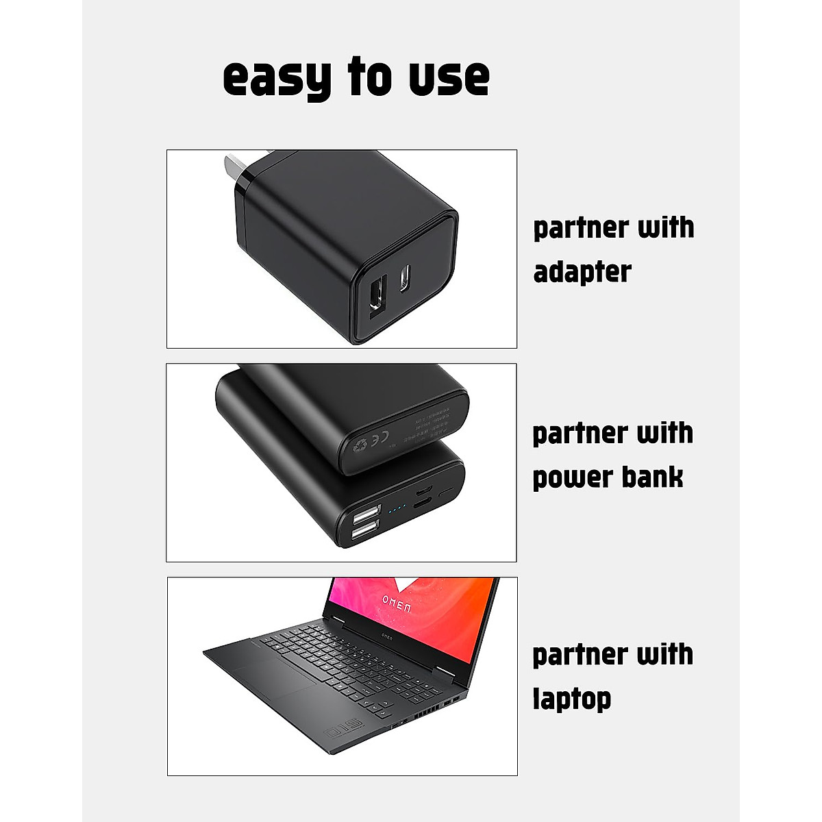 uijino Manscape Charger for Manspot Charger Cable Compatible with Manspot Trimmer Body Hair Trimmer for Men, 5V Charger for Manspot Trimmer Charger, 3.3ft Power Cord