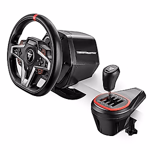 Thrustmaster TH8S Shifter Add-On, 8-Gear Shifter for Racing Wheel, Compatible with PlayStation, Xbox and PC