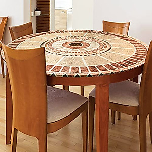 Jobar Decorative Stretch Table Cover (Mosaic), one Size